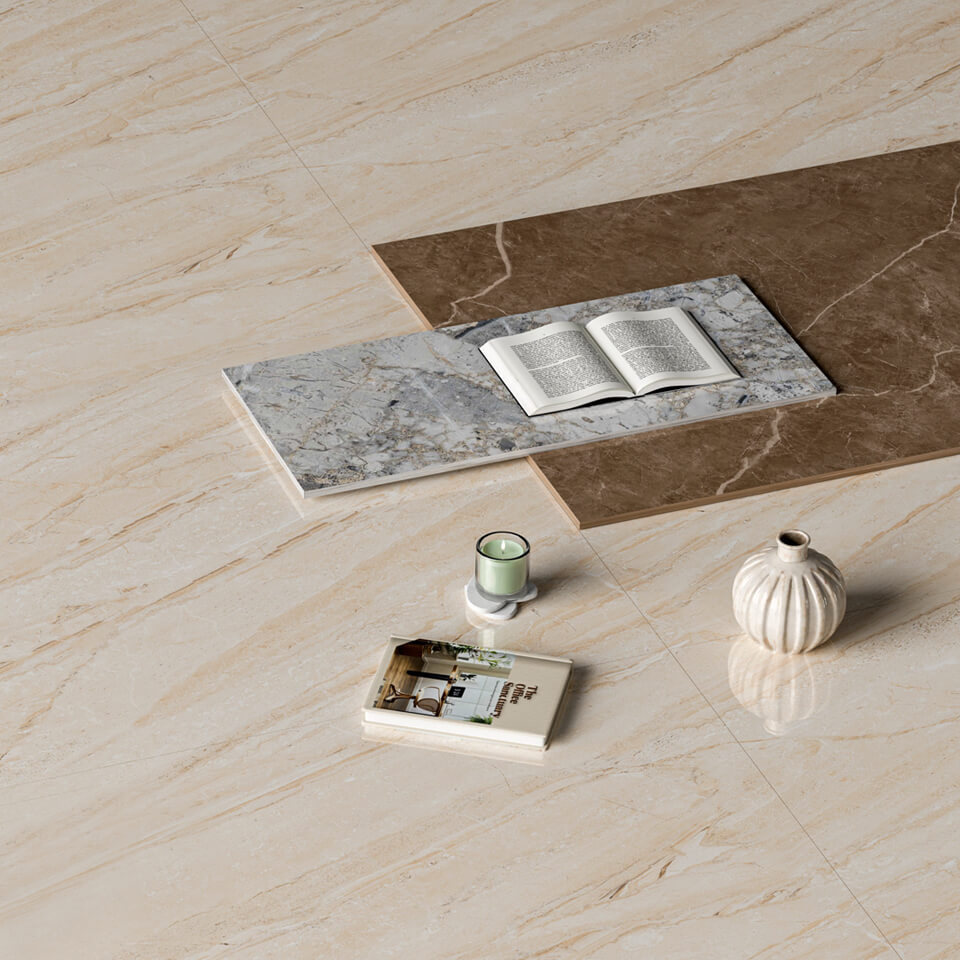 Endless Matt Carving Tiles | 600X1200MM | Glazed Vitrified Tiles